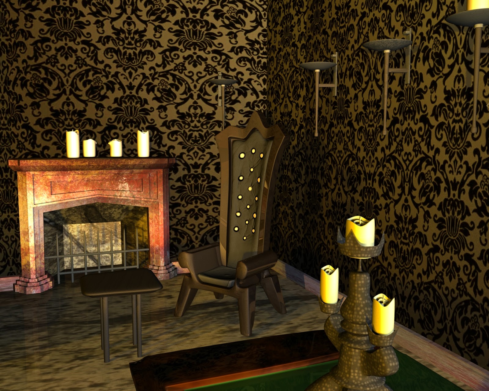 demann18: Wizard Lair Interior Design