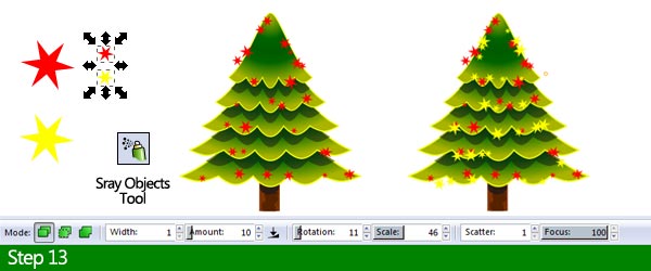 Christmas Tree - Inkscape Tutorial | DSIGNOMATIC