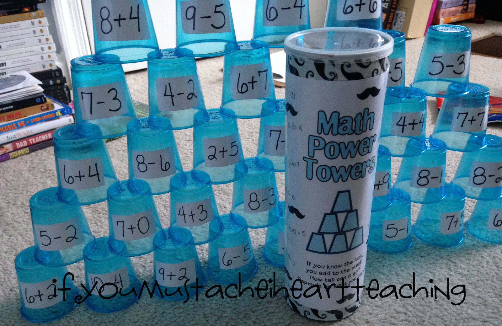 if you mustache i heart teaching: Mathematical Monday Linky: Math Power ...