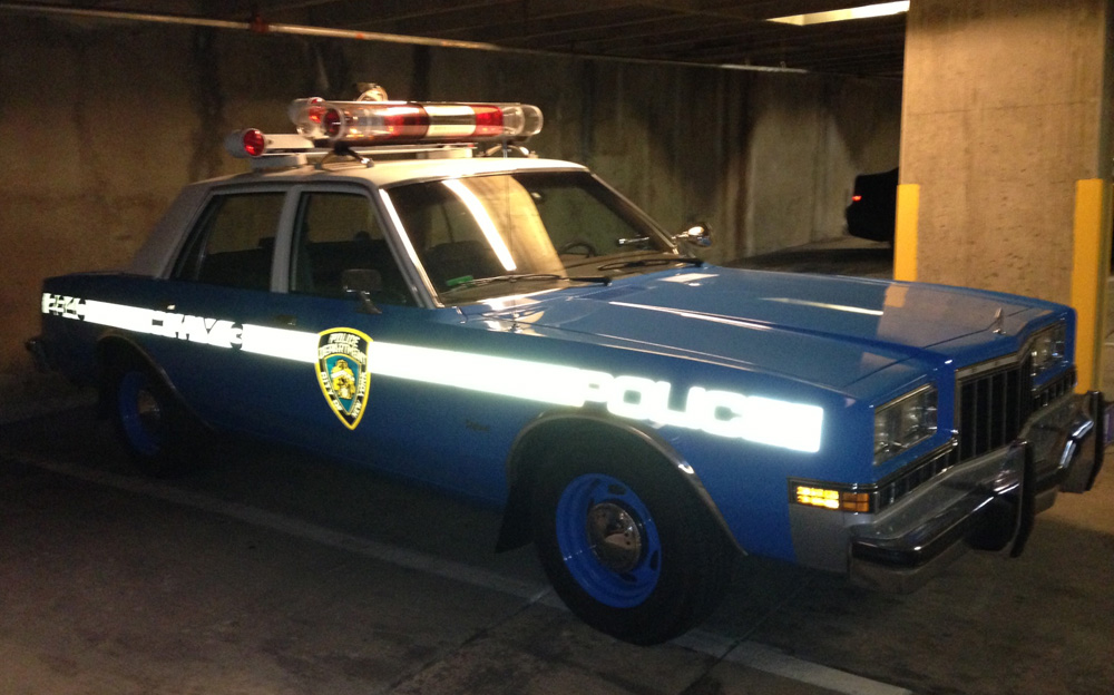 Ode Street Tribune: vintage police cars at the Rosslyn Iwo Jima Best ...