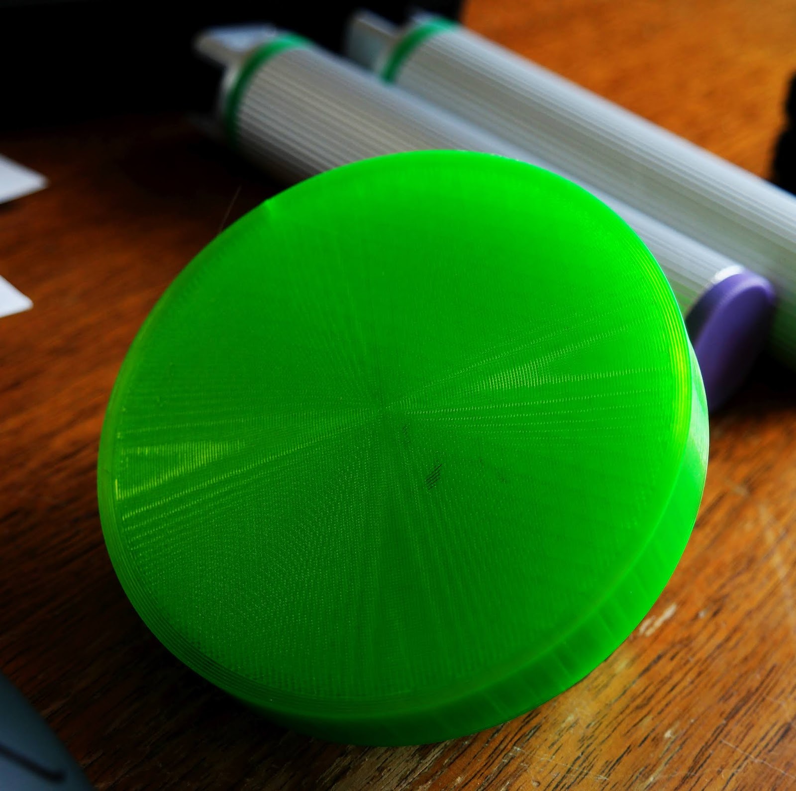 Printed TPU floor jack pad