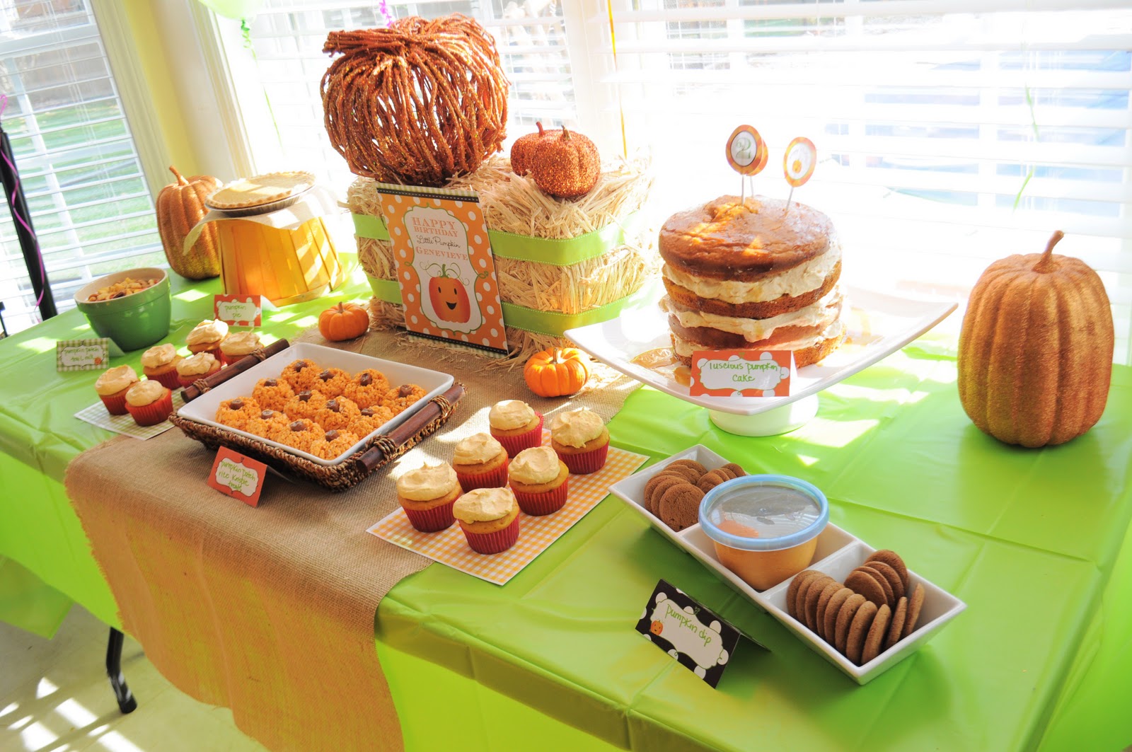 My Little Pumpkin Party Inspiration: Real Party, Supplies, & an Outfit ...