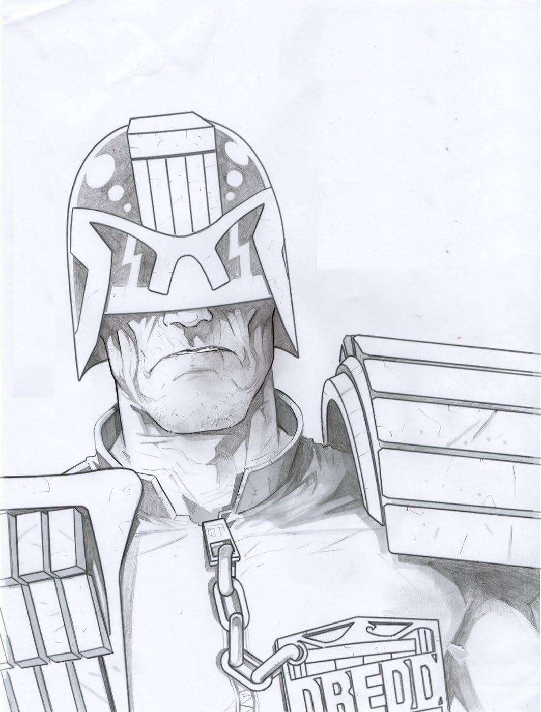 lee carter artist: Judge Dredd