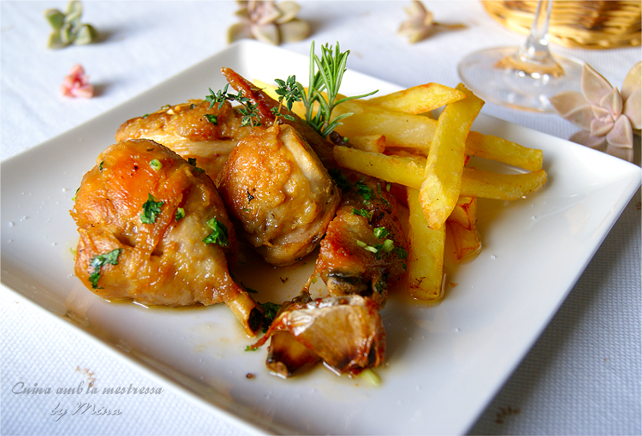 Cocina Con Mina Pollo Al Ajillo