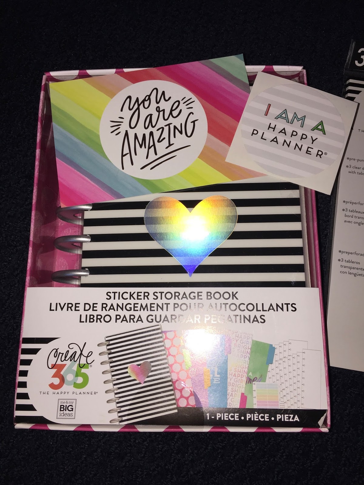A Creative Operation: My Happy Planner Haul and a Sticky Note Book!