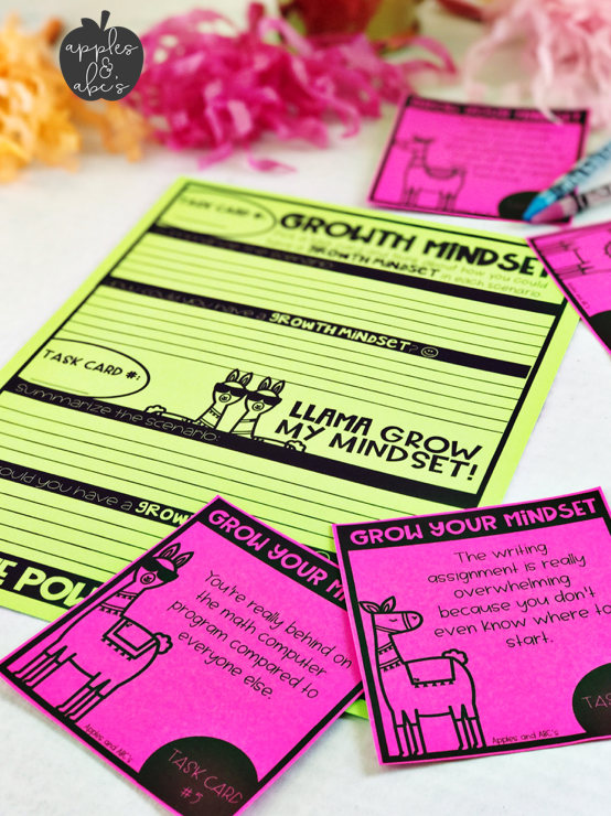 Llama Classroom Theme - Apples & ABC's