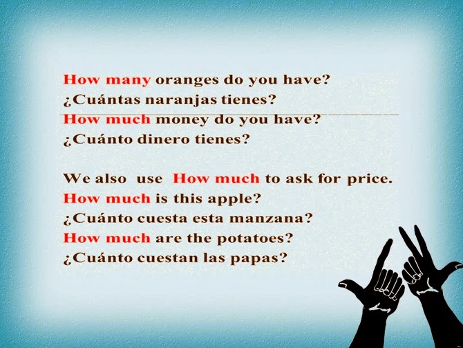 E-class: How much / How many