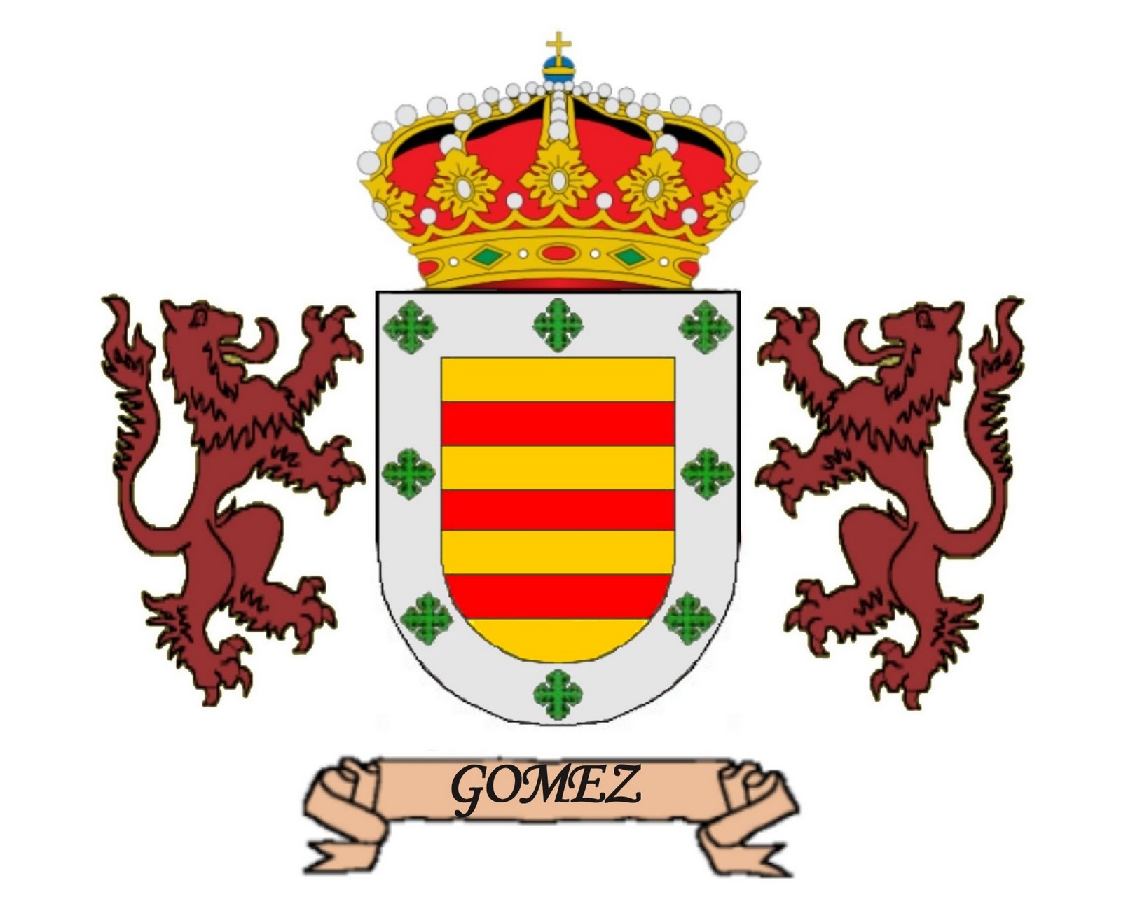 Apellidos y Escudos: Gómez