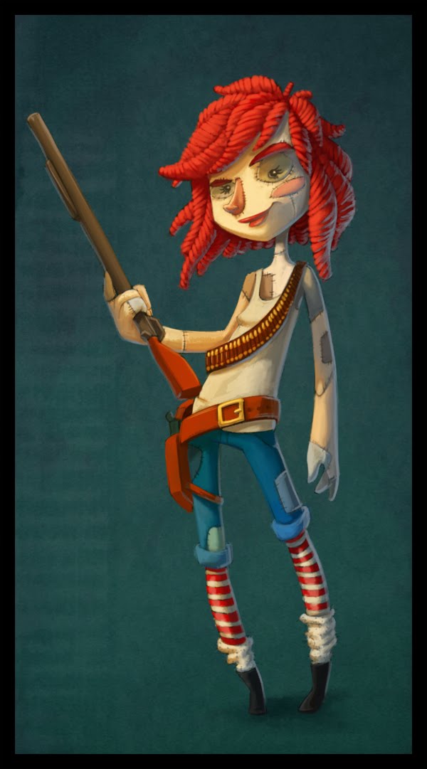 The Art of Amanda Dockery: Raggedy Ann :)