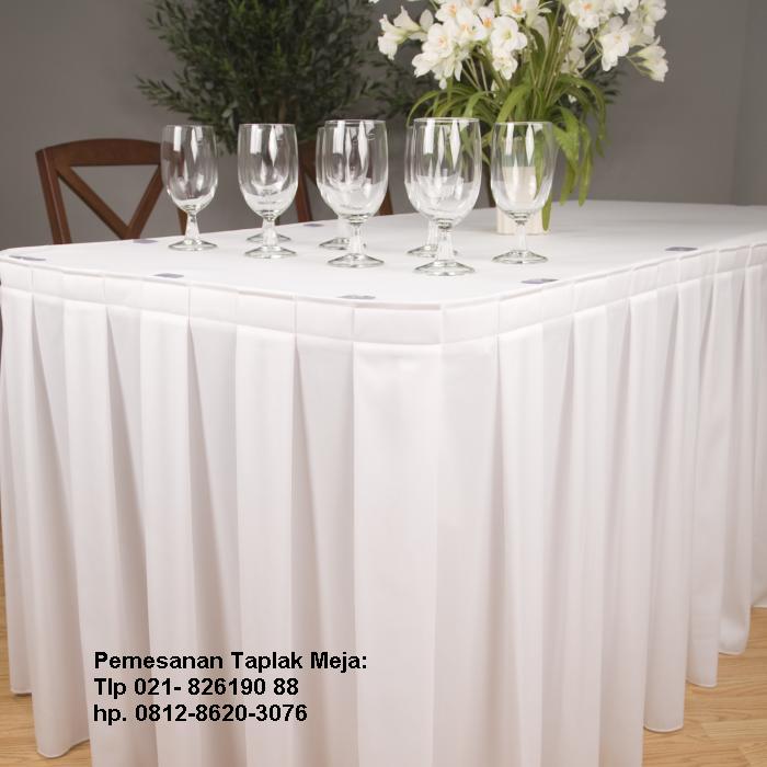 Pemesanan Taplak Meja Hotel, MEJA Katering, Telp. 021-8261 90 88 ...