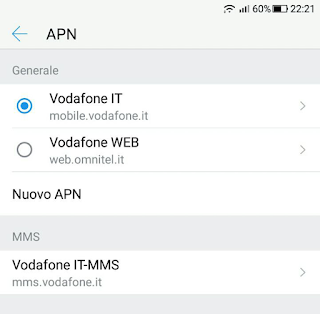 Guida alla configurazione degli APN Wind per Android - Tuttoxandroid