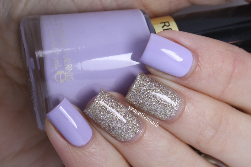Grape Fizz Nails: January 2016