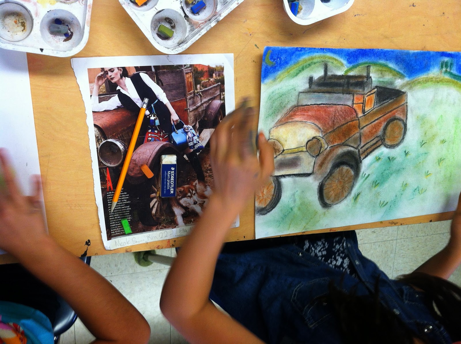 Artists For Kids: Fifth Grade - Illustration Drawings with Pastel