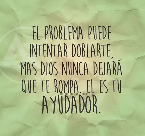 Reflexiones: no dejes que te rompa....