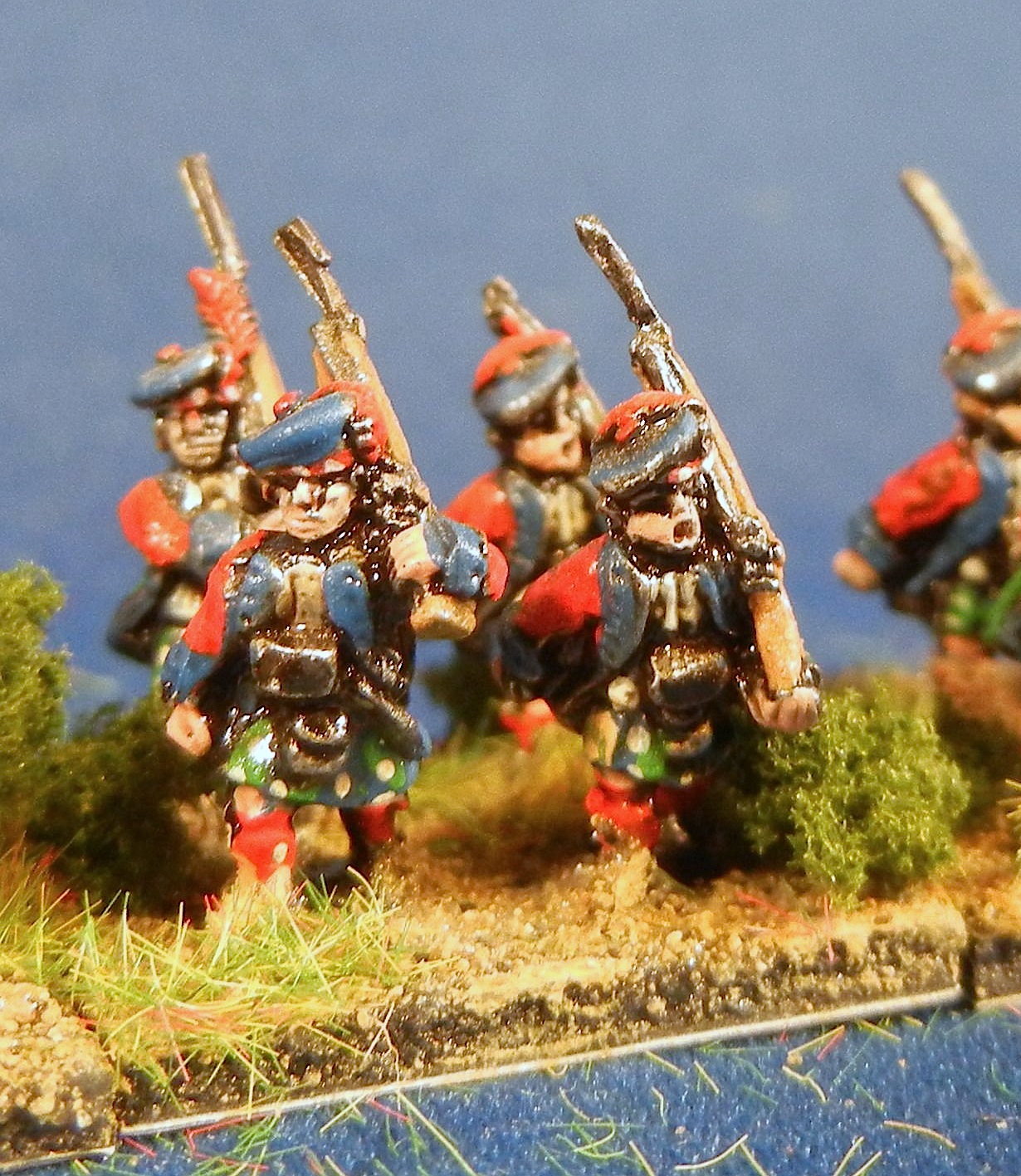 Bob's Miniature Wargaming Blog: 10mm AWI: 42nd Foot
