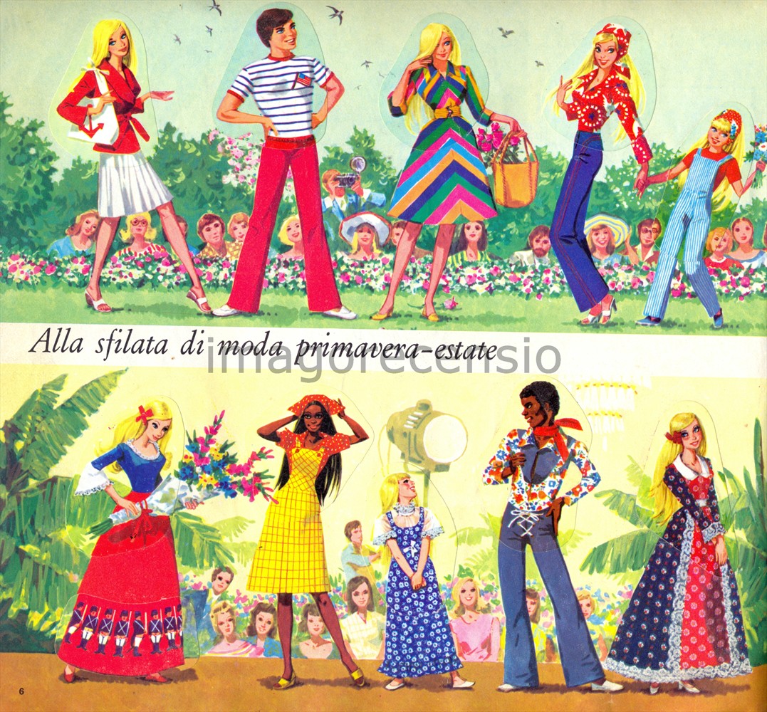 Imago Recensio: Barbie - Album figurine Panini 1976