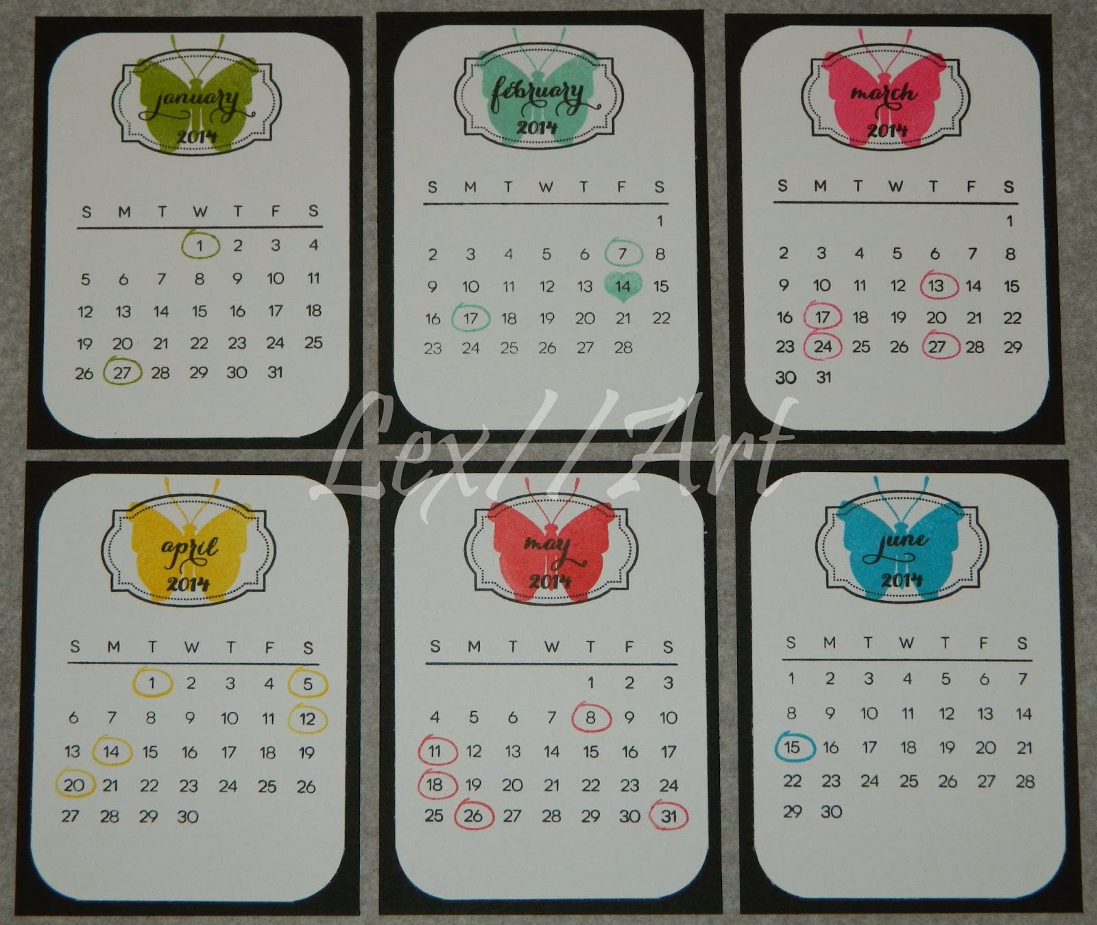 Lex//Art: PTI Anniversary 3x4 Card Challenge #2