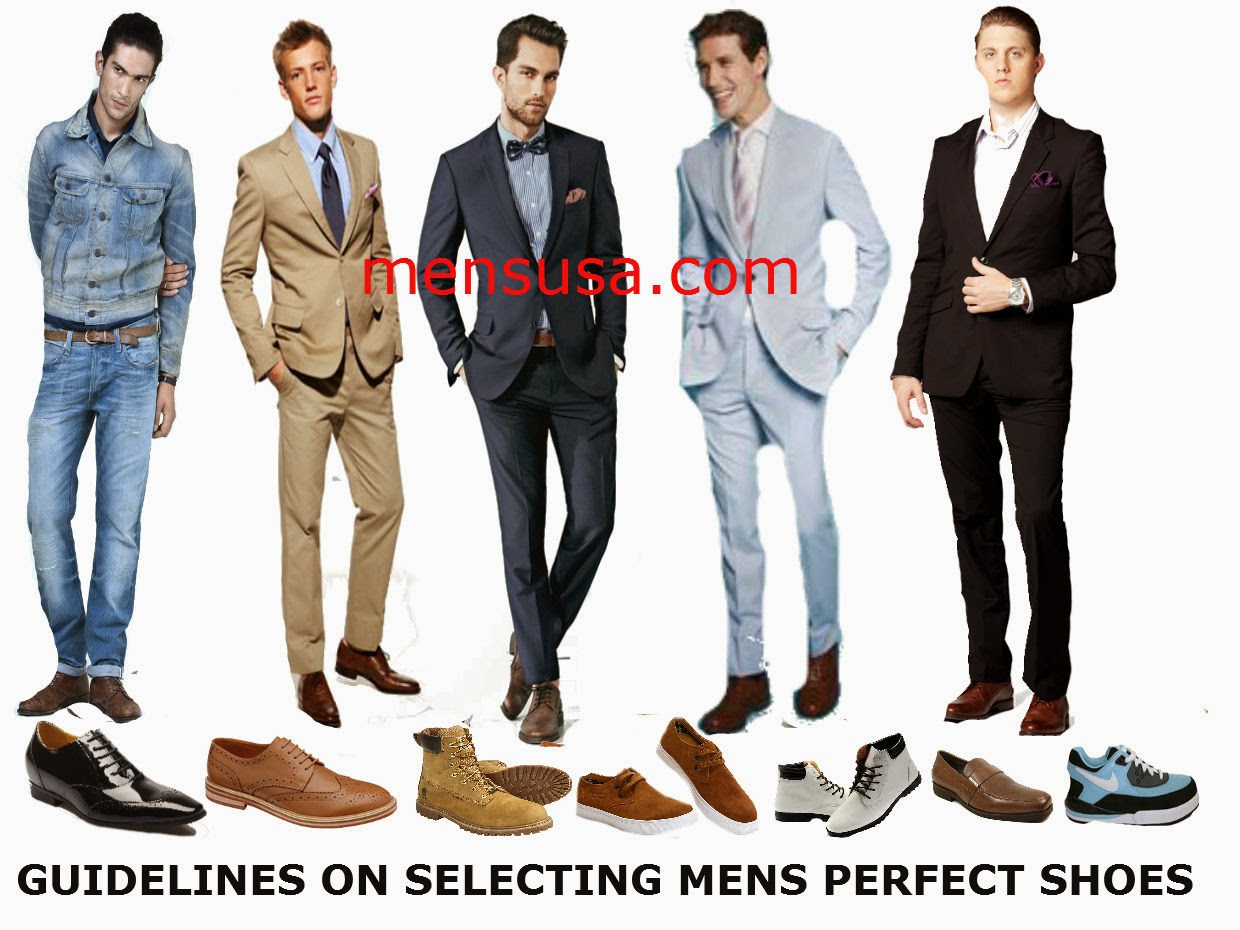 Guidelines for mens suits: GUIDELINES ON SELECTING MENS PERFECT SHOES