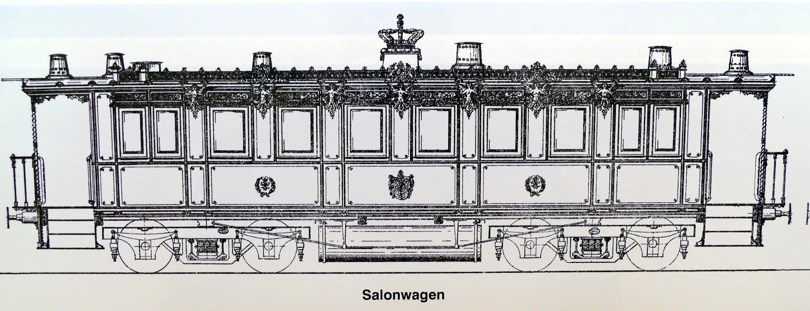 Munich & Co.: Ludwigmania: la composition du train royal de Louis II de ...