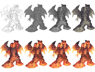 The DOODLES, DESIGNS, and aRT of CHRISTOPHER BURDETT: Fire, Ice, and ...