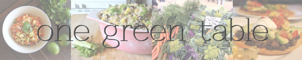 One Green Table: The Countdown