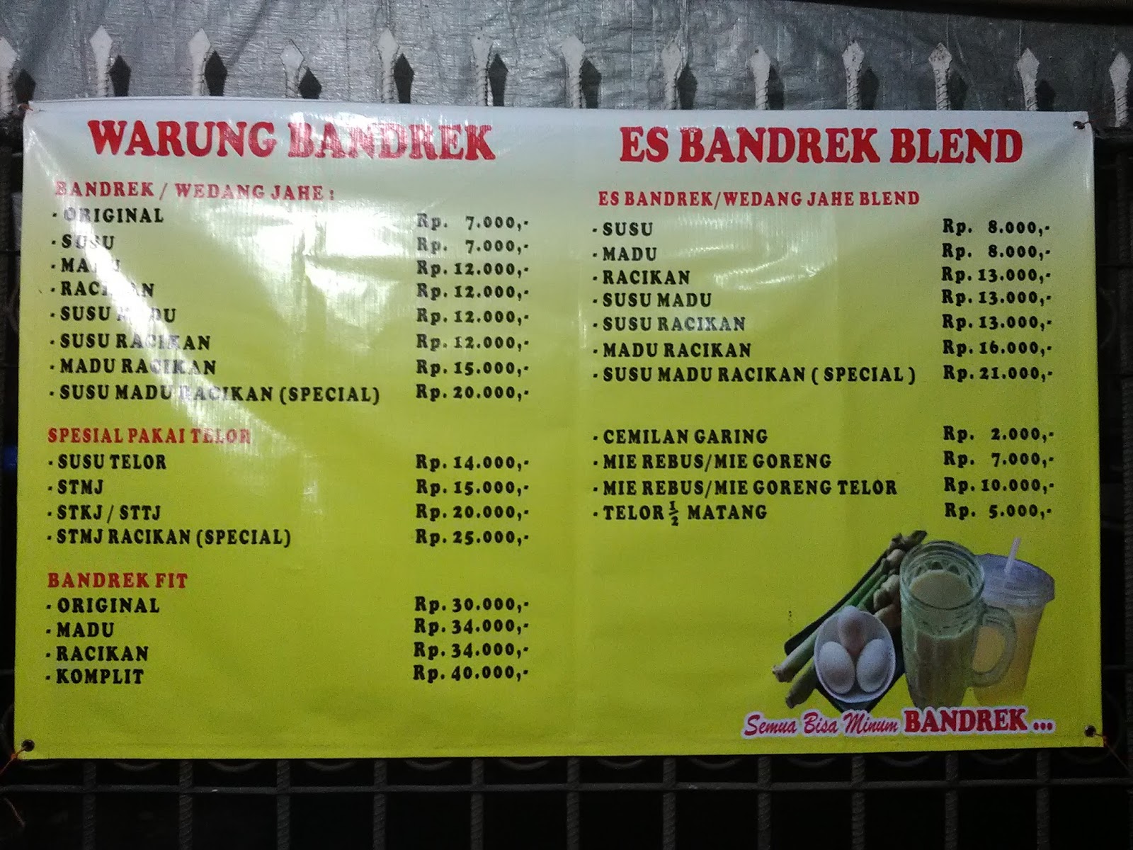 Bandrek Bang Jayyid, Minuman Hangat, Nikmat, Dan Menyehatkan