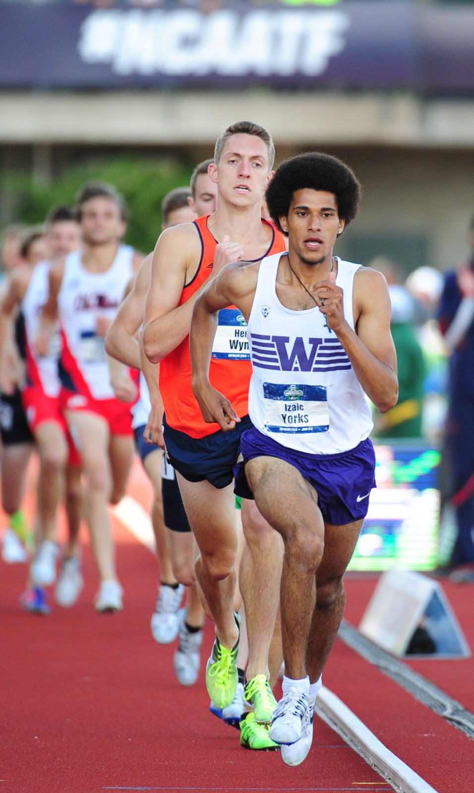 Izaic Yorks finishes second in NCAA 1500m finals...