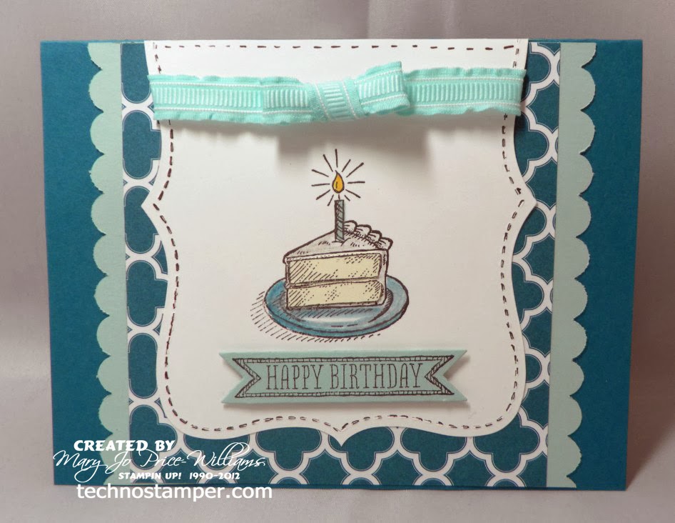 Techno Stamper: How about a Birthday Card for a Change!