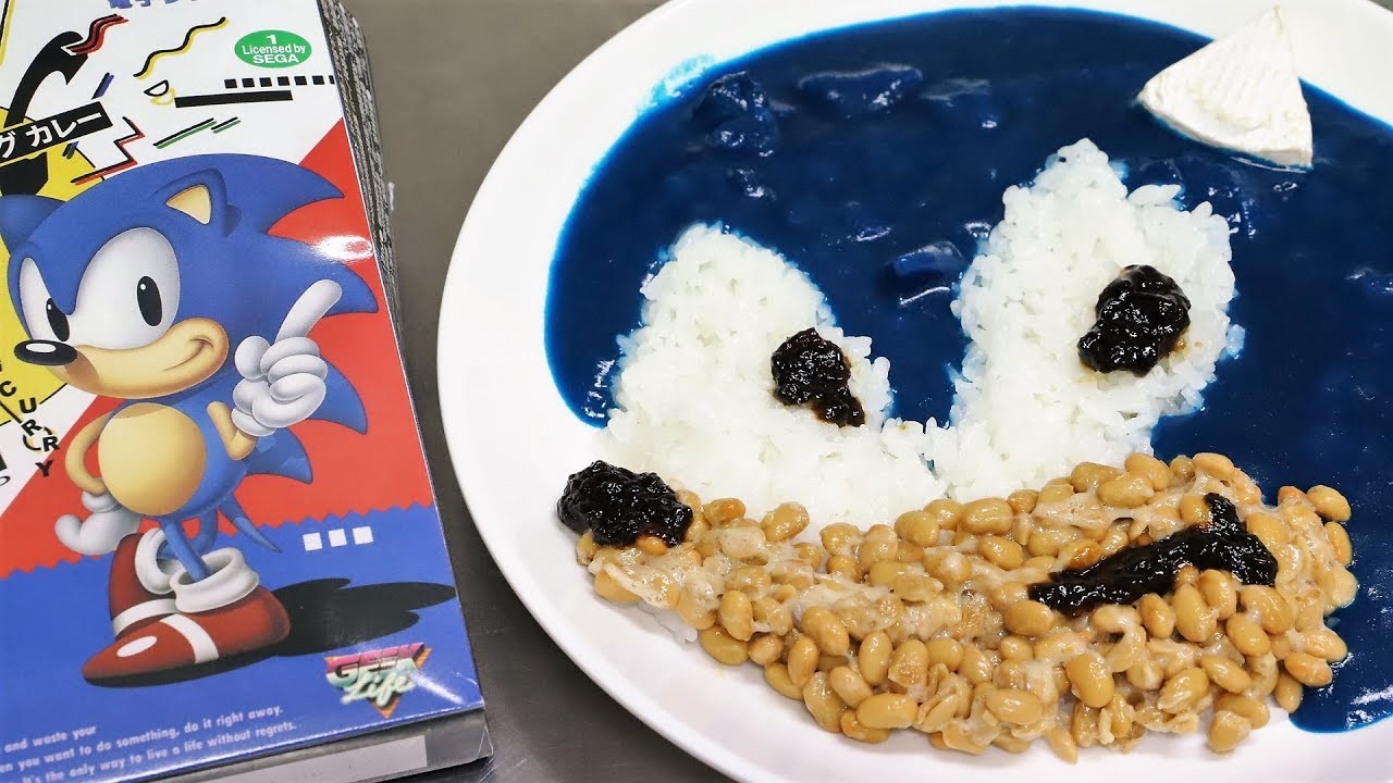 Curry Oficial do Sonic no Japão faz a língua ficar azul! - Acesso Cultural