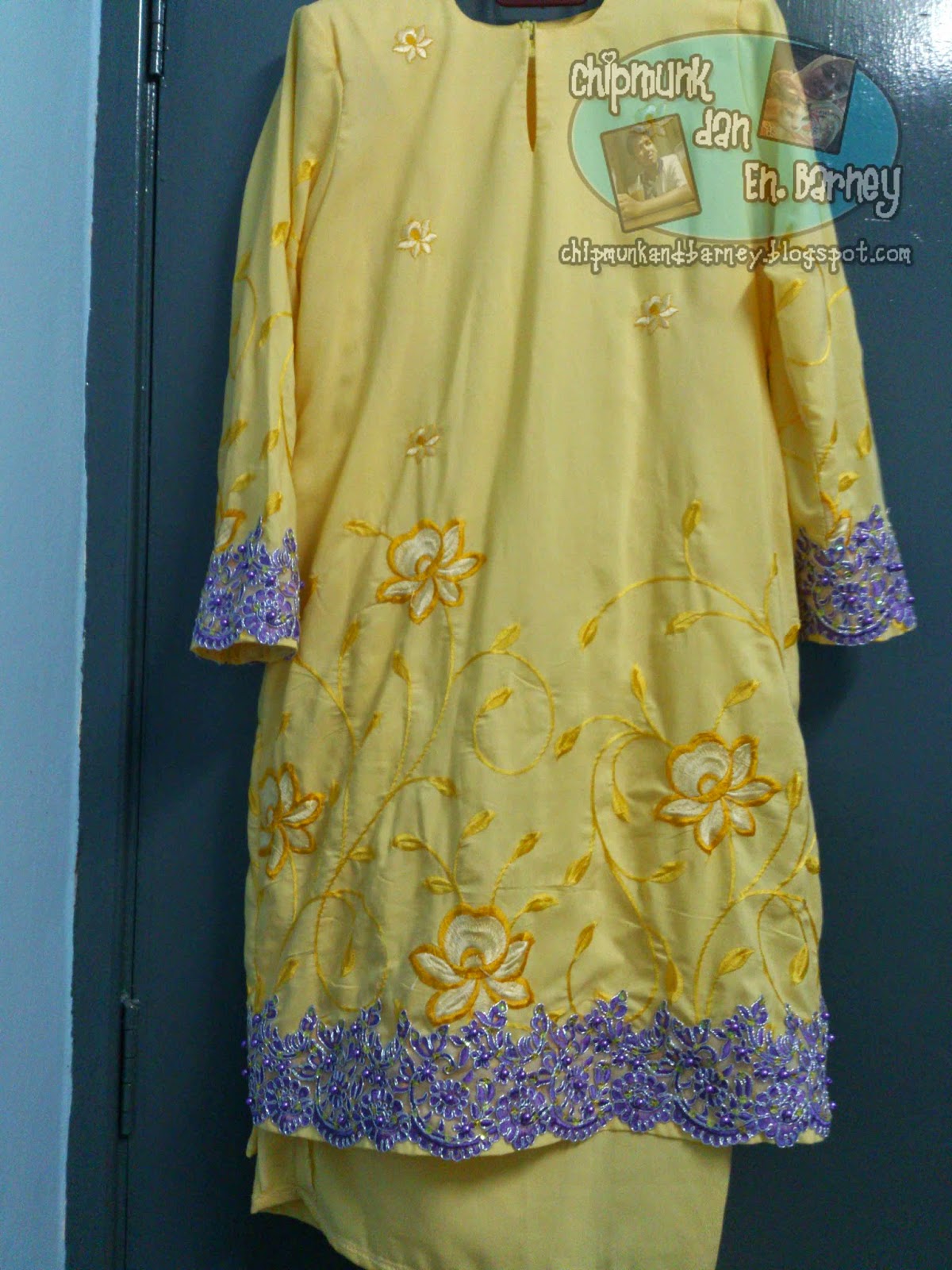 All About Life: E-Day : DIY Border Lace + Manik Baju Tunang