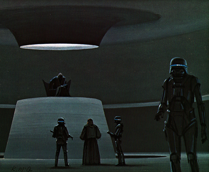 The Alien Temptations Sing in Ralph McQuarrie Battlestar Galactica ...