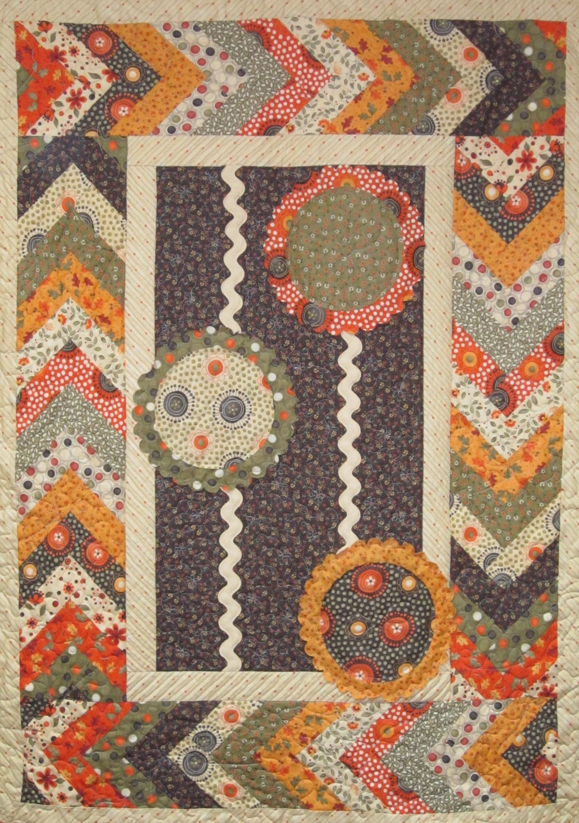 Virtually Vintage Quilts: Autumn Braid Quilt