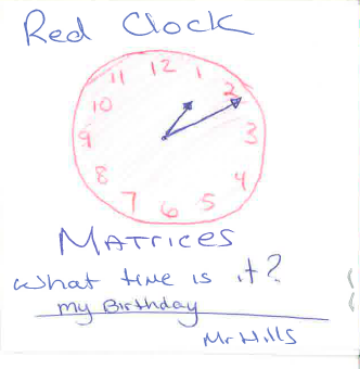 Planting ideas: Made for Math Monday * Foldable for introducing matrices