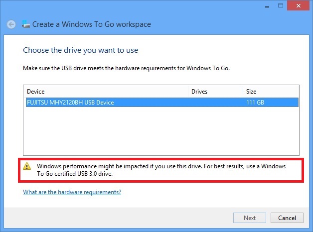My Tech Sharing: How to create Windows To Go workspace in Windows 8