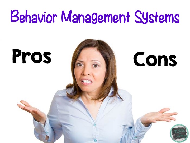 Anchored in Learning: Behavior Management Pros and Cons