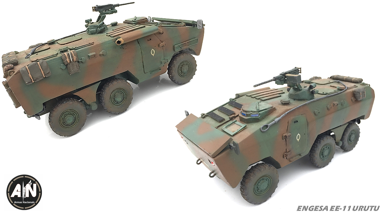 Armas Nacionais - Modelismo & História: Engesa EE-11 Urutu no Brasil