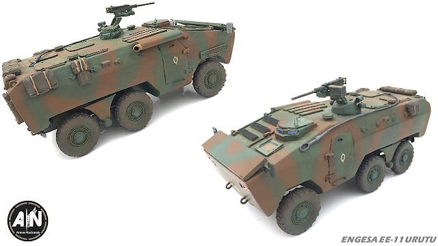 Armas Nacionais - Modelismo & História: Engesa EE-11 Urutu no Brasil
