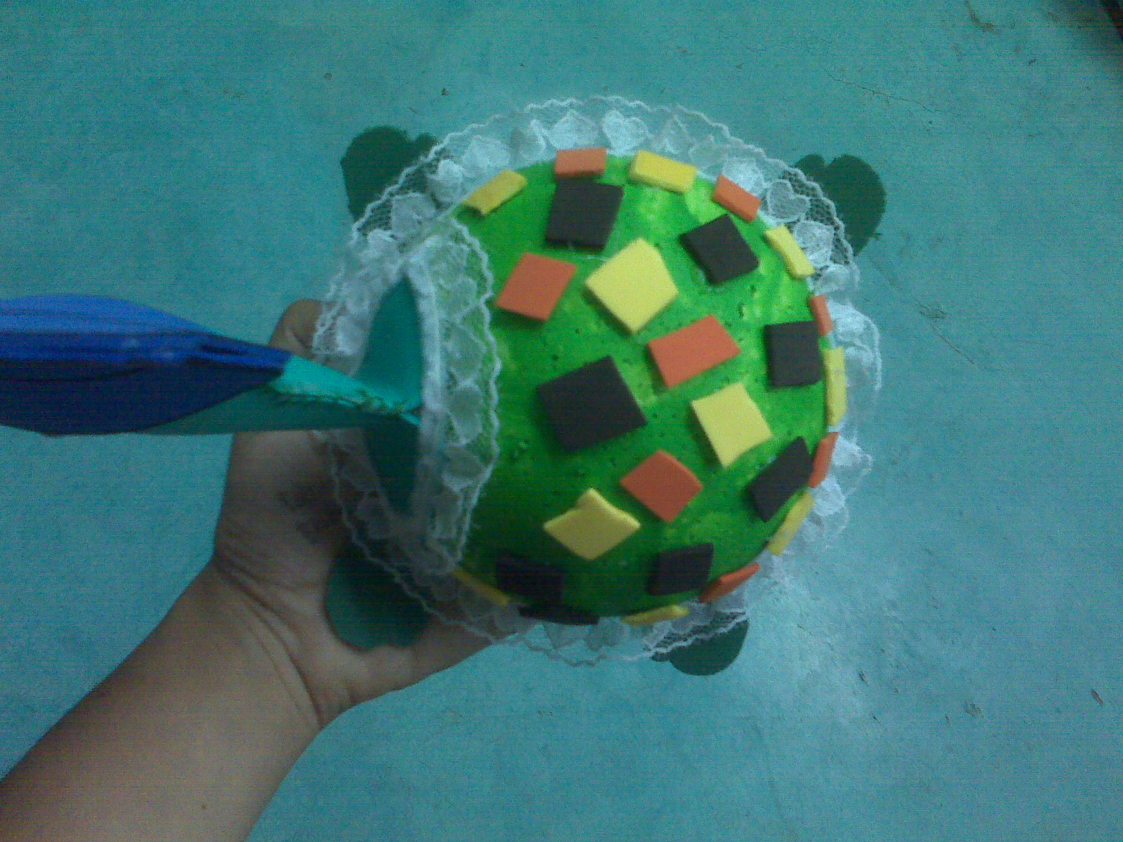 Como hacer una tortuga en fomi - Imagui