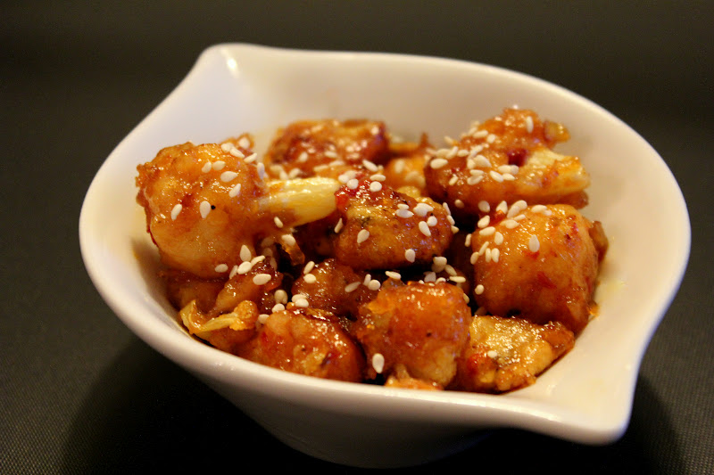honey chilli cauliflower recipe