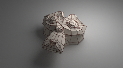 BlendMo: WireFrame Render