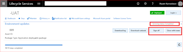 Package Deployment in D365 AX (UAT and Production)