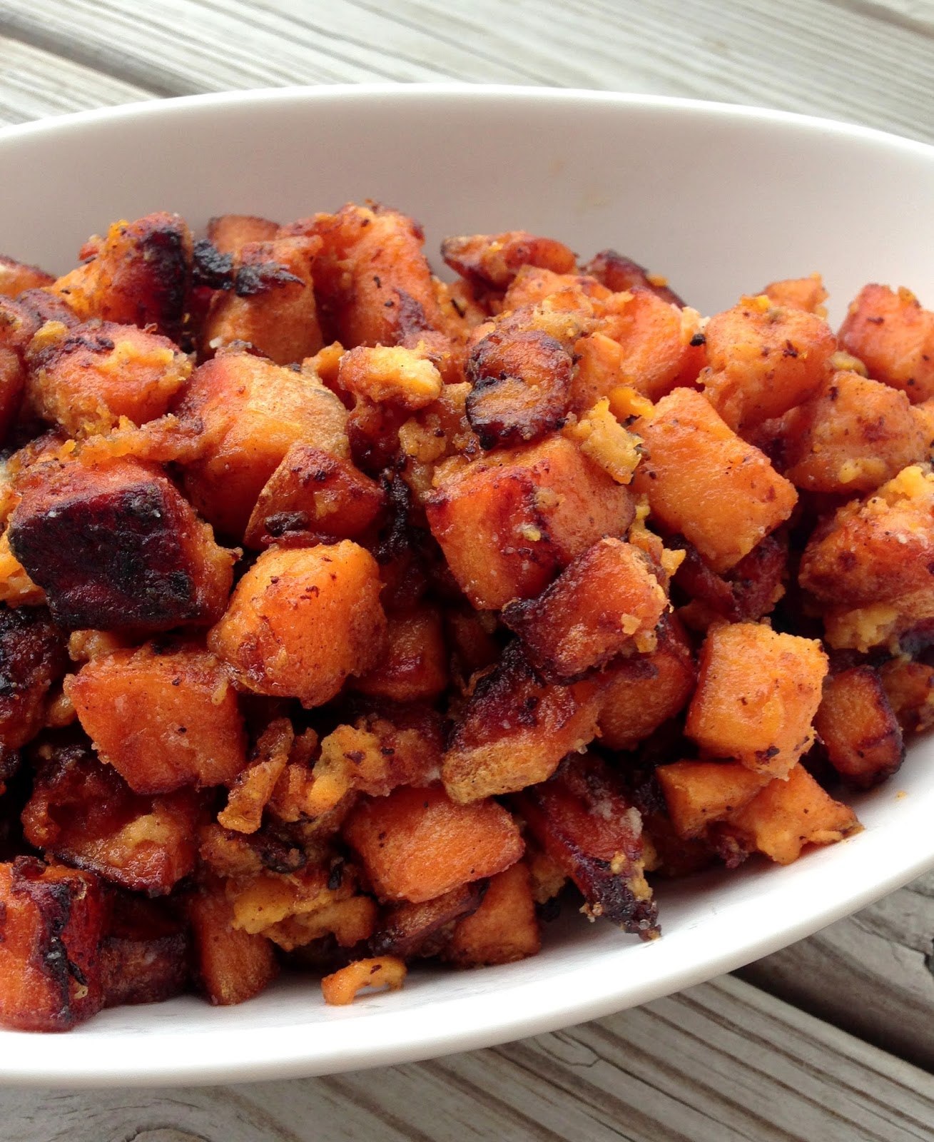 honestly delicious: Macadamia Nut Cookie Sweet Potato Hash Browns
