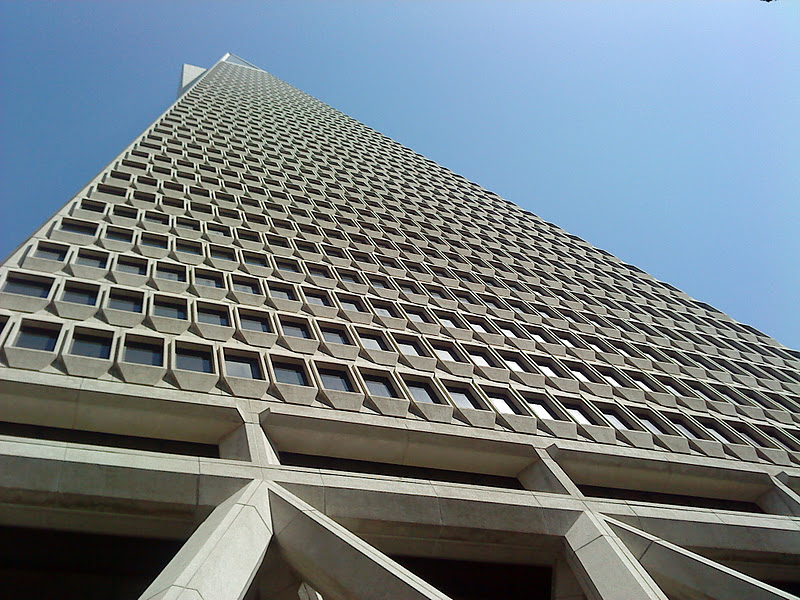 Transamerica Pyramid Building in San Francisco / Edificio Transamerica ...