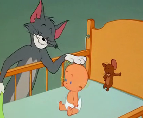 Imagenes de tom y jerry de bebés - Imagui