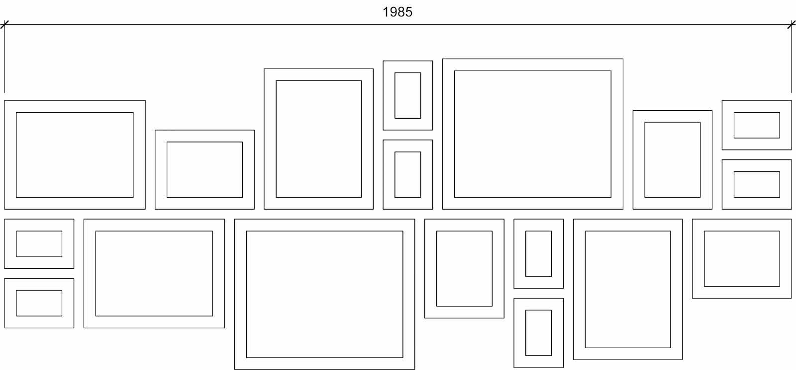 frame arrangement (With images) | Frame arrangement, Gallery wall, Design