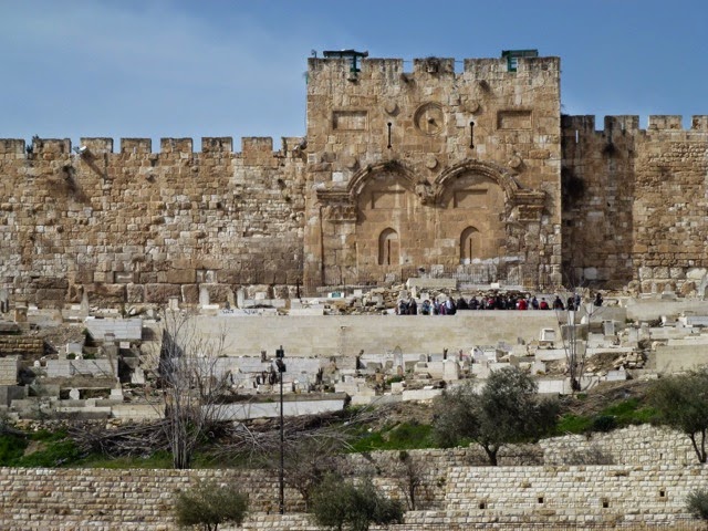 Jerusalem - Temple Mount: Muslim Cemetery