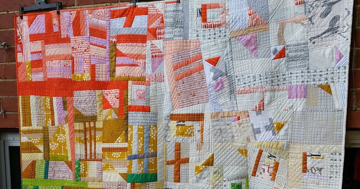 Elven Garden Quilts: Scattered - a finished quilt