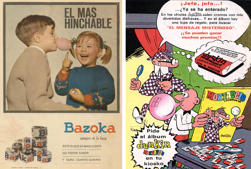 Tierra de Ahulema: Aquellos chicles, aquellos sabores