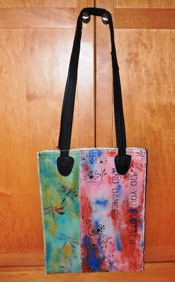 Moonbeam Studio - the art of Corinna Hanson: More funky painting bags