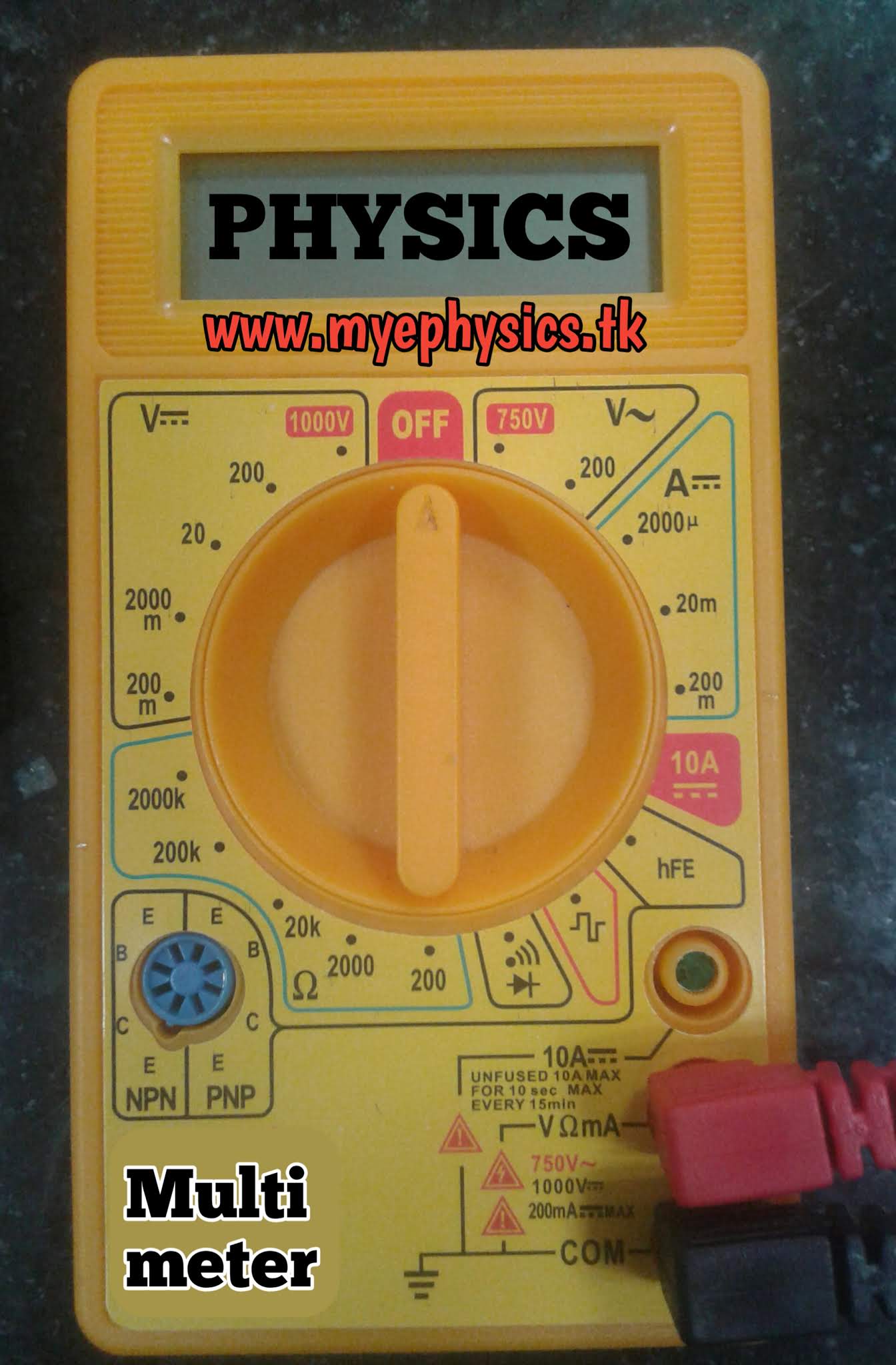 One Man Army : Multimeter a powerful tool